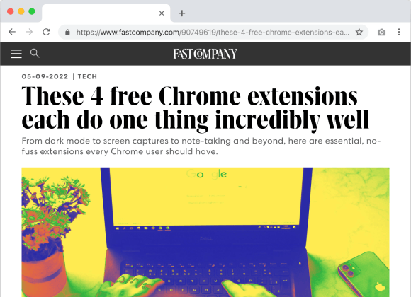 GoFullPage - Full Page Screen Capture Chrome Extension